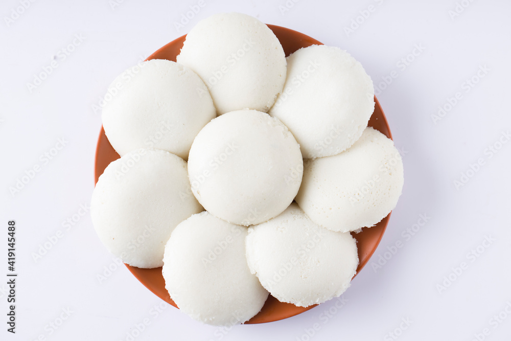 Idly or Idli Stock Photo | Adobe Stock