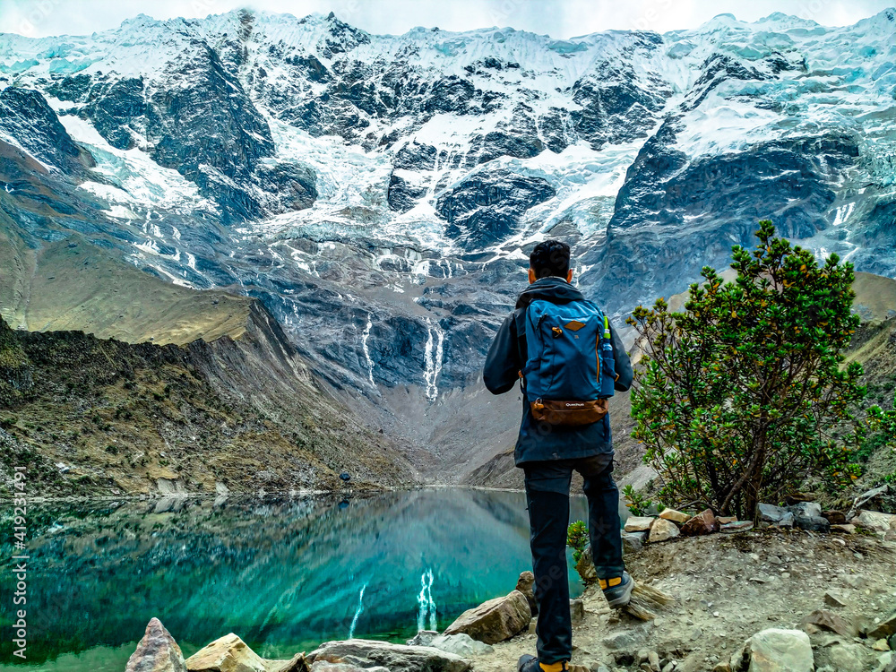 Laguna humantay, Peru Stock Photo | Adobe Stock