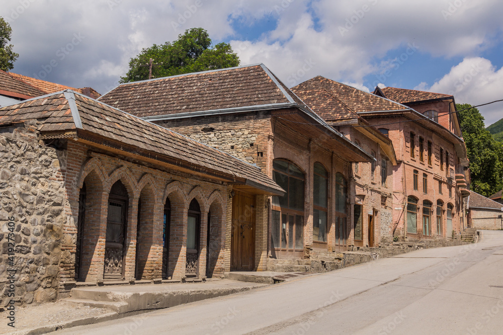 Old houses in Sheki, Azerbaijan Stock Photo | Adobe Stock