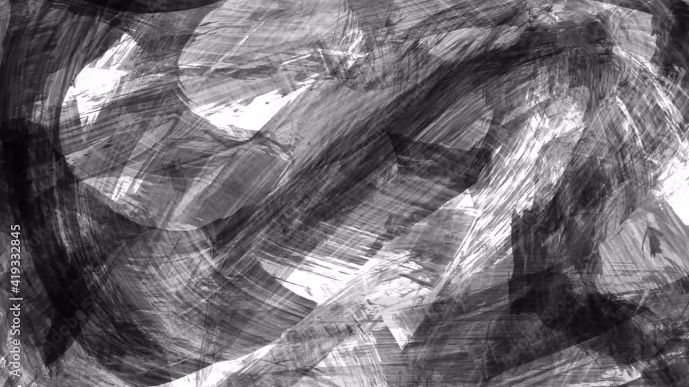 Animation grunge - brush stroke. Abstract hand - painted element ...