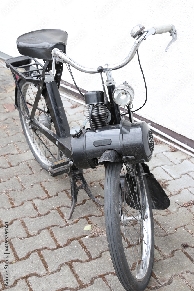 Oldtimer - Solex Mofa 25kmh - Velosolex Stock Photo | Adobe Stock