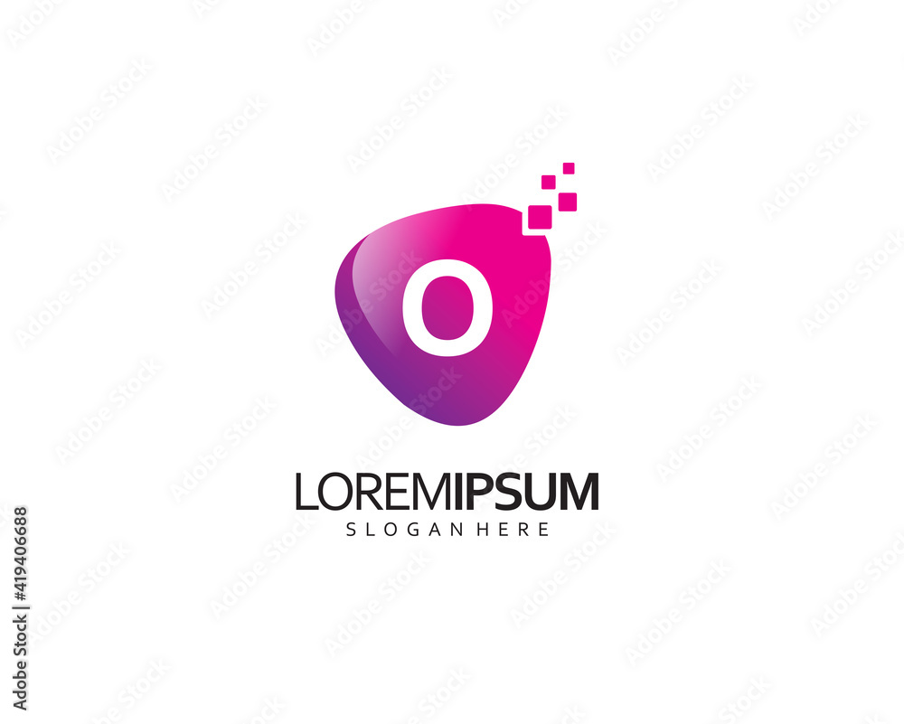 initial O logo design vector Stock Vector | Adobe Stock