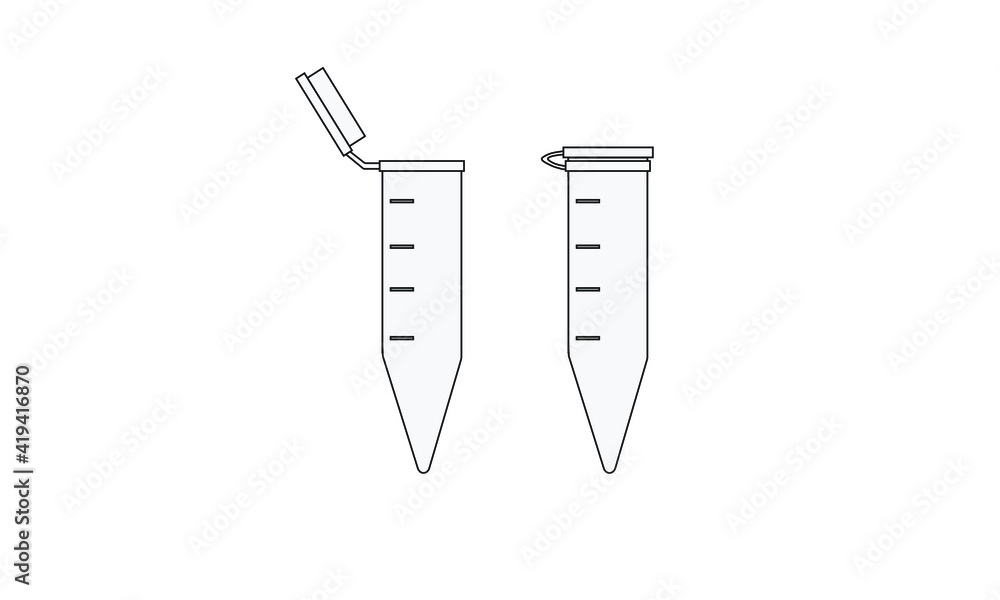 Eppendorf tube Stock 벡터 | Adobe Stock