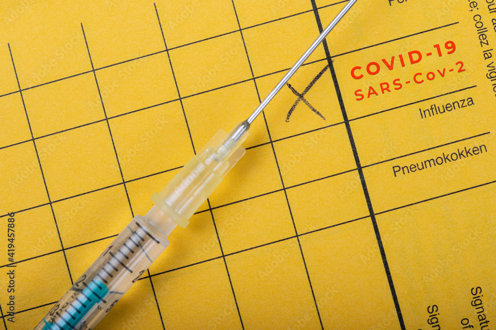 impfplan impfbuch vaccine Stock Photo | Adobe Stock