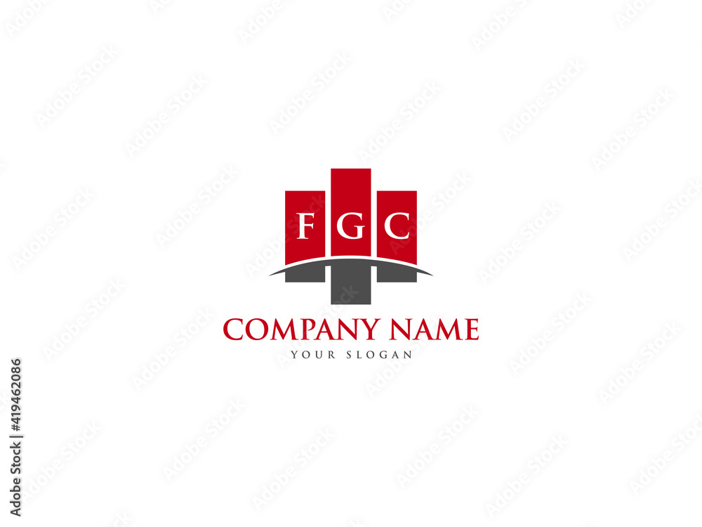 Letter FGC Logo Icon Design For Kind Of Use Stock Vector | Adobe Stock