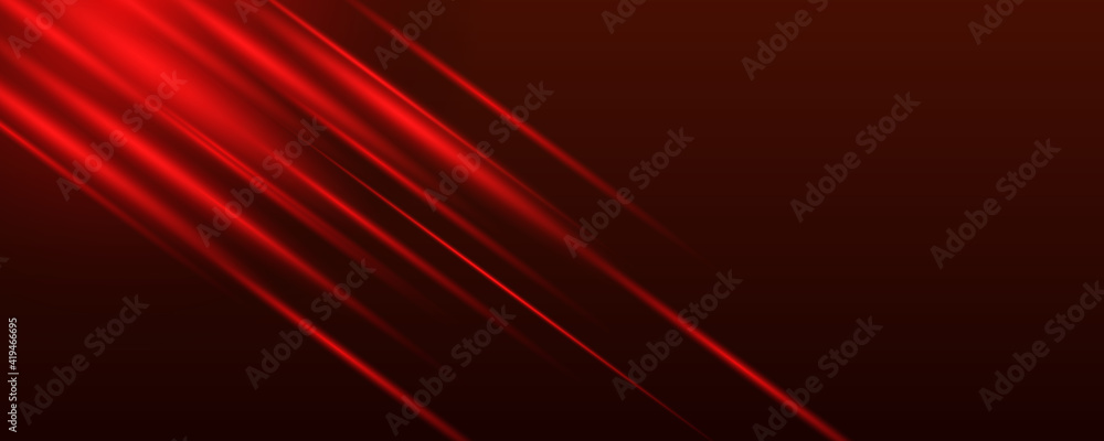 Abstract red light background. Illustration of abstract red and black ...