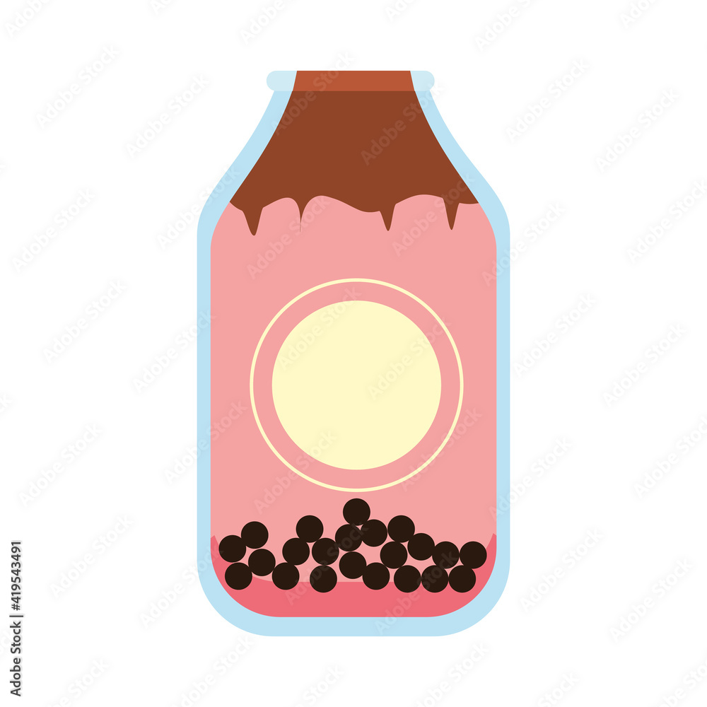 soft boba drink Stock Vector | Adobe Stock