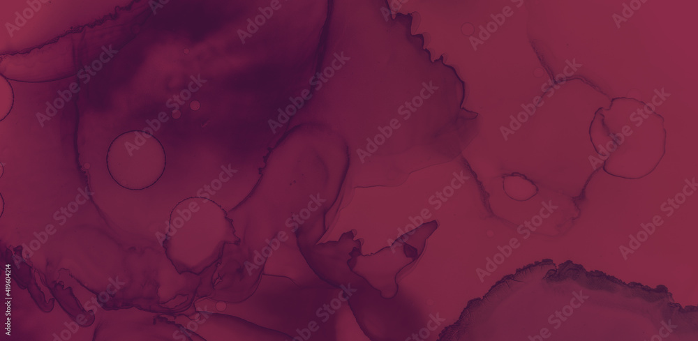 Color Wine Splash. Watercolor Maroon Pattern. Graphic Burgundy Design ...