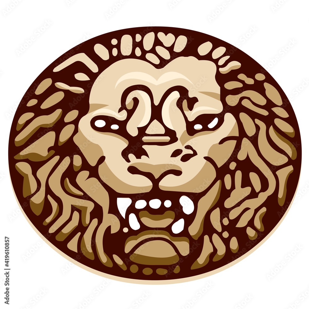 Lion Teeth Vector