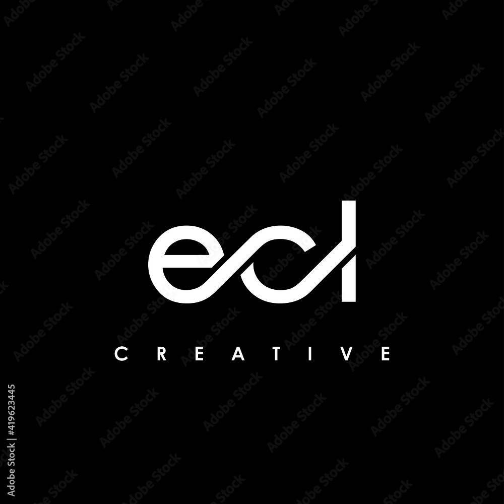 ECL Letter Initial Logo Design Template Vector Illustration Stock ...