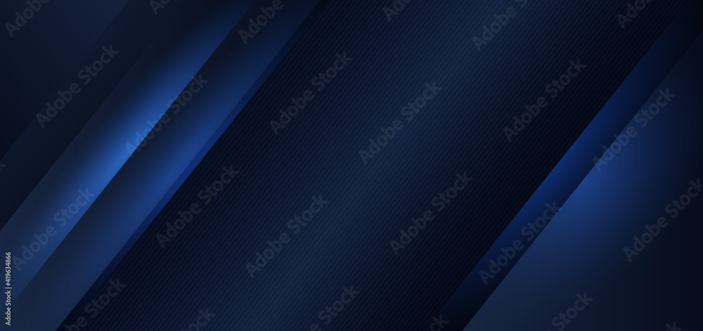 Abstract dark blue gradient diagonal background. Stock Vector | Adobe Stock