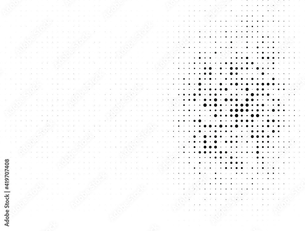 Dotted backdrop with circles, dots, point. Design element for web ...