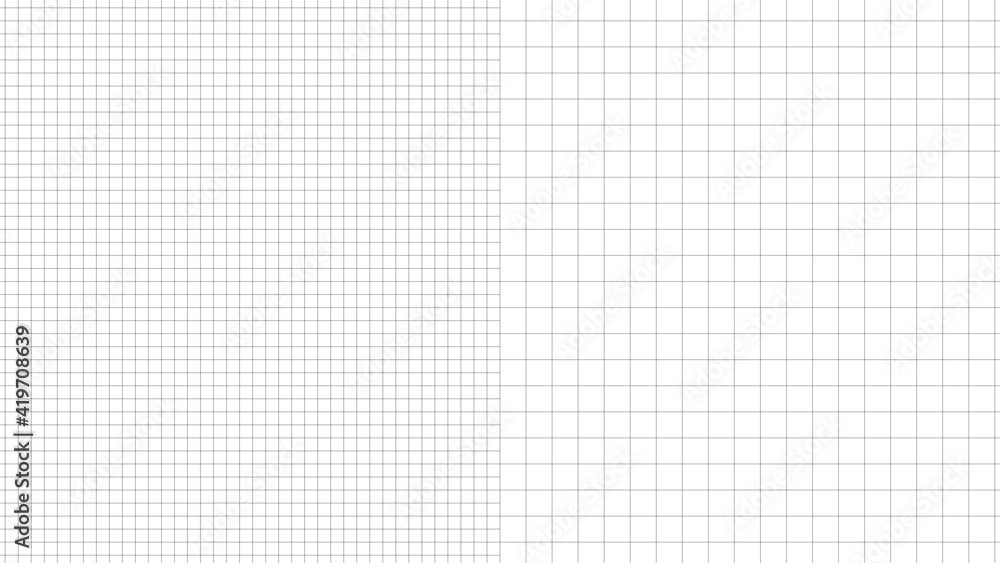 grid paper template with small and medium squares, black lines. vector ...