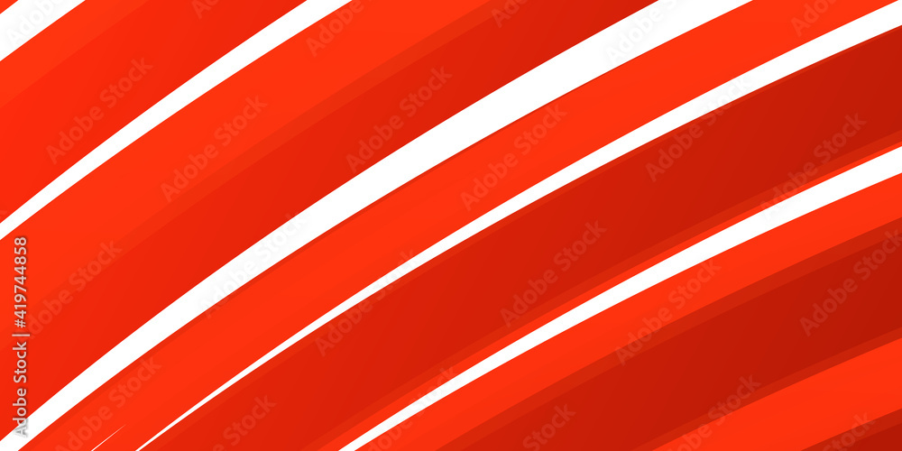 Abstract bright red striped retro comic background with halftone ...