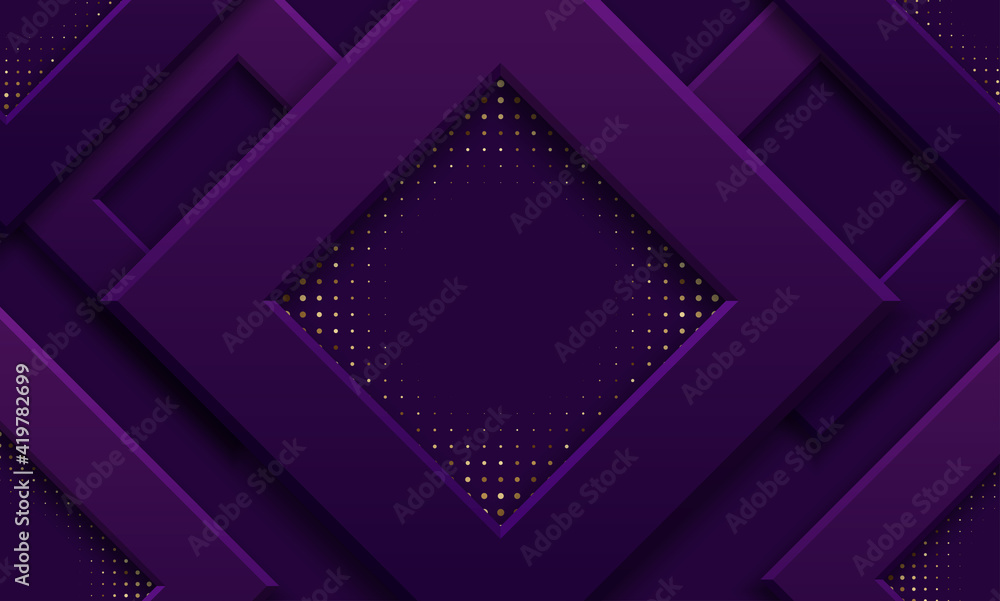 Luxury purple overlay layers background Stock Vector | Adobe Stock
