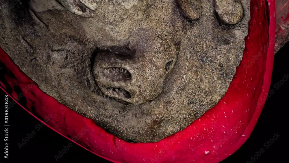 valdivia sculpture 3d scan handling photogrametry tehnique worn for ...