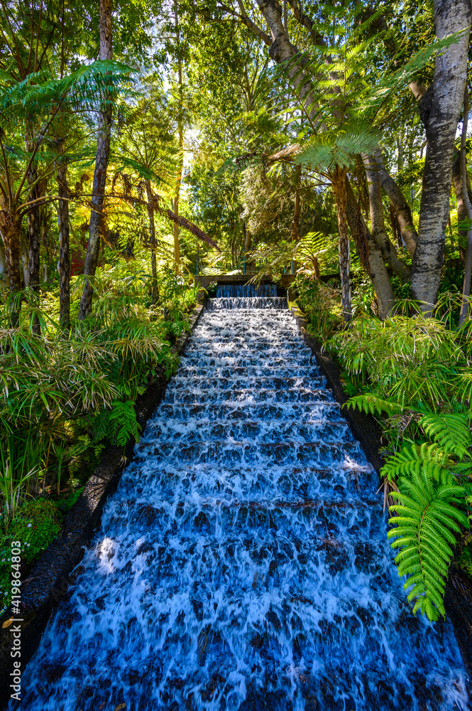 Monte Palace - Tropical Garden with Waterfalls, Lakes and traditional ...