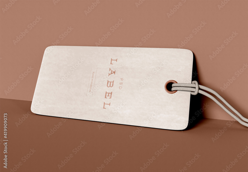 Label Design Mockup Stock Template | Adobe Stock