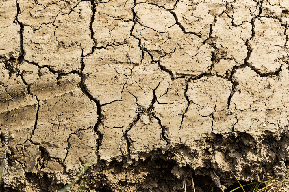 Background suitable for drought images of clods of earth and dry earth ...