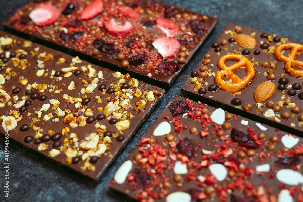 Chocolate Bars Toppings