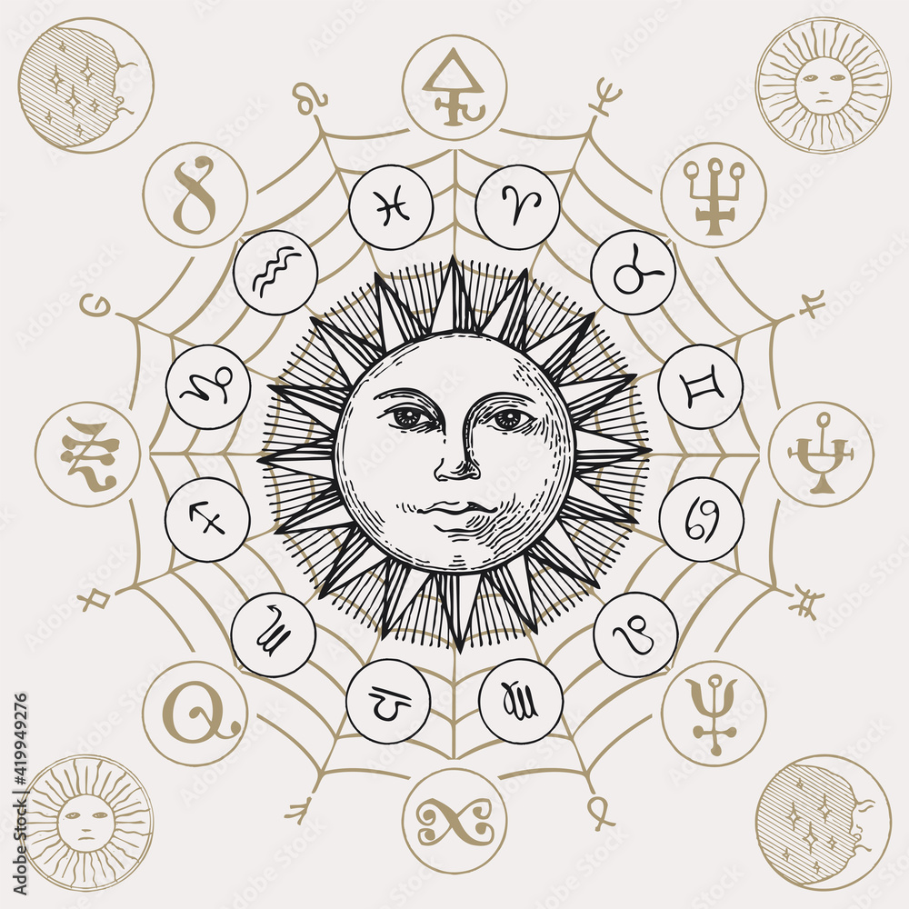 Astrology Vector