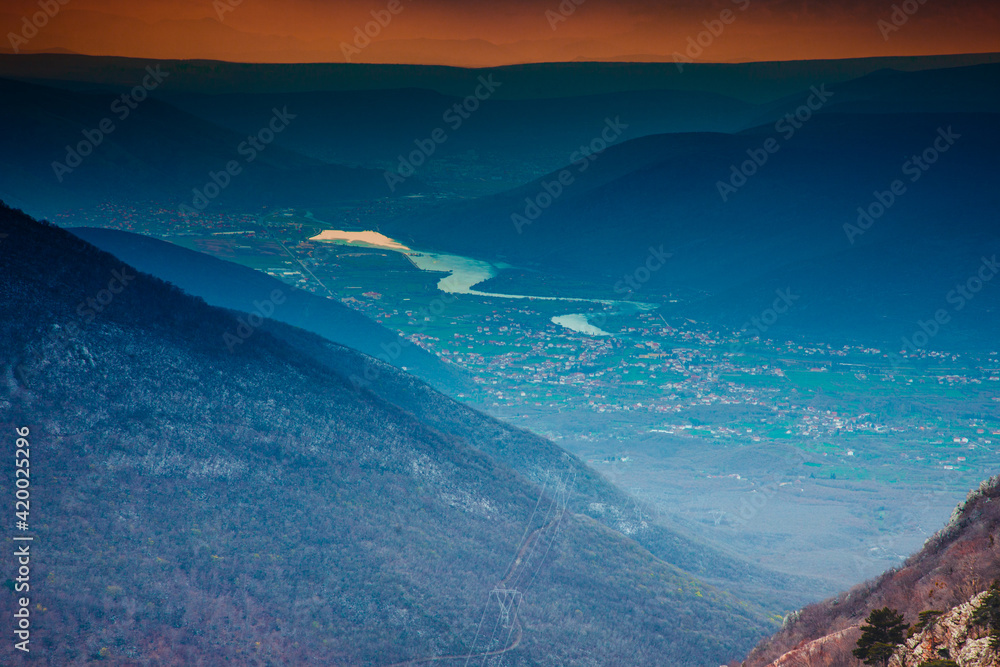 Rujište Mountain Oasis is located near Mostar, Bosnia and Herzegovina ...