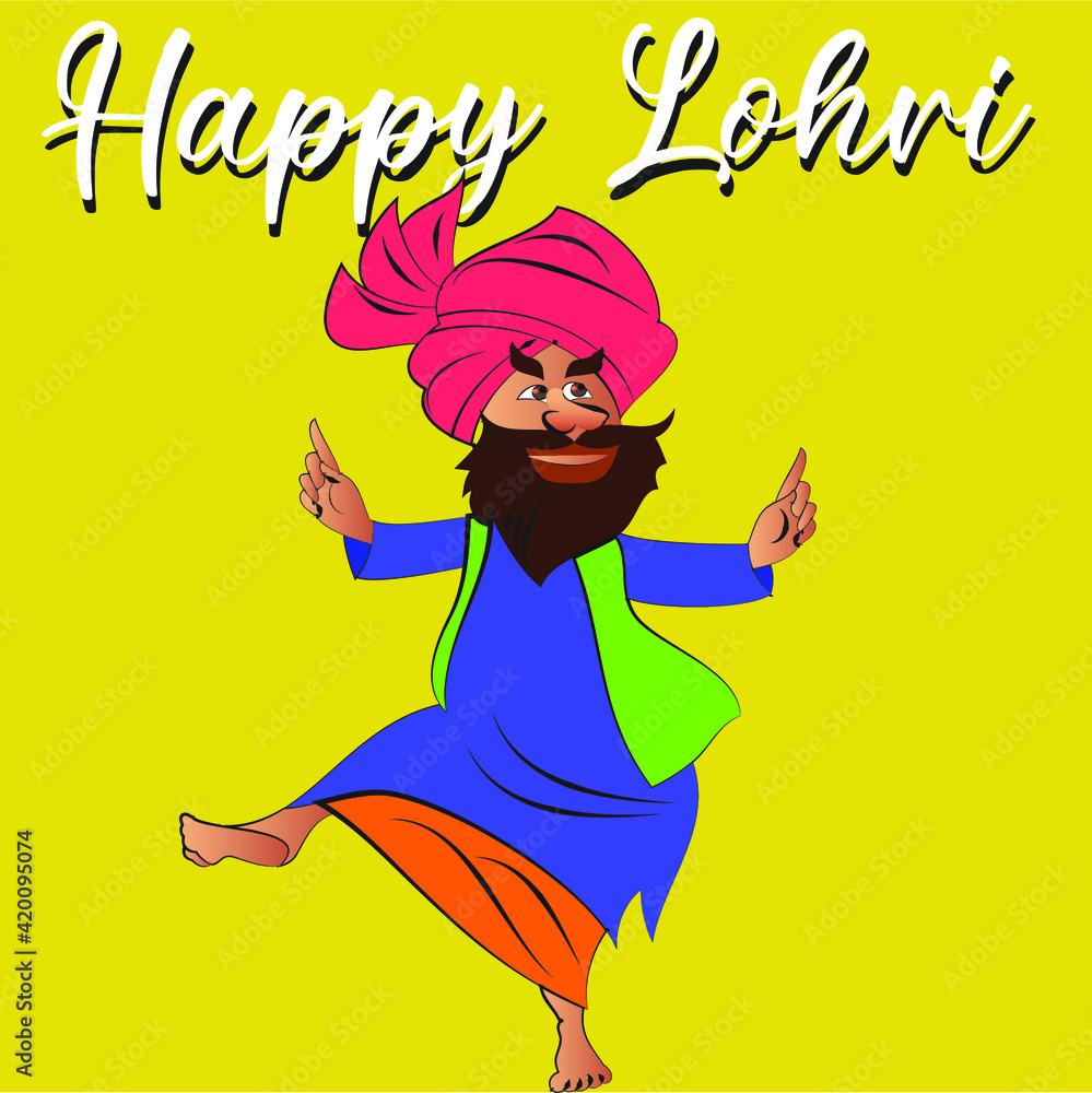 Harvest festival 'Lohari' or 'Lohadi' celebrated in Punjab state, India ...