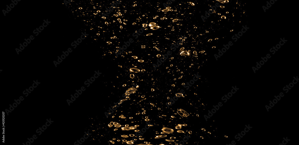 Oil liquid hi speed close up images from diesel gasoline. splashing and ...