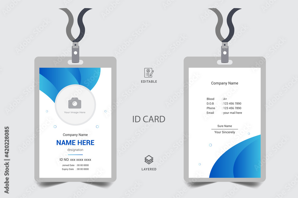 Security Badge Template