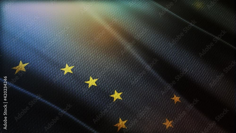 Vídeo do Stock: Alaska flag is waving 3D animation. Alaska state flag ...