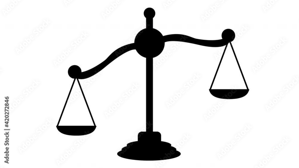 Simple animation scales on a transparent background. Loop. Stock Video ...