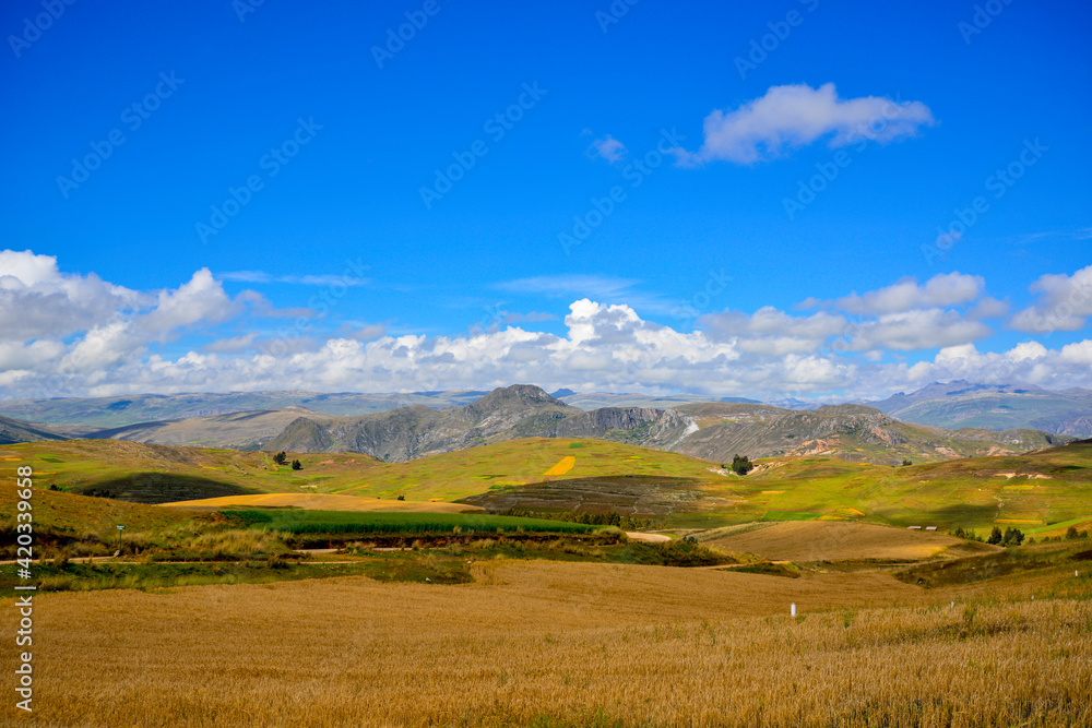Vida andina del Perú. Stock Photo | Adobe Stock