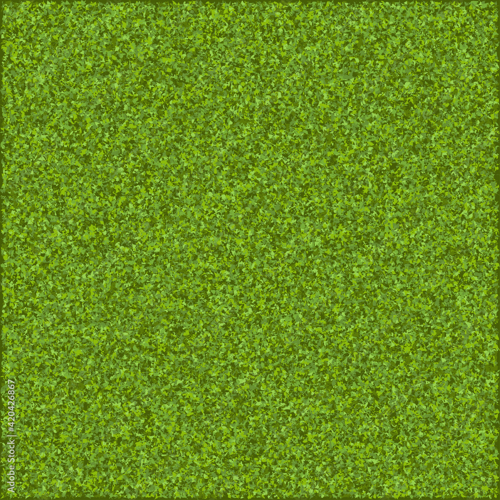 Vector pattern. Grass. Top view. Stock Vector | Adobe Stock