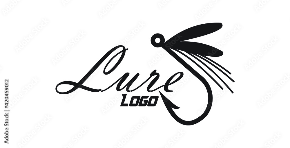 Lure Fishing logo exclusive design inspiration Stock Vector | Adobe Stock
