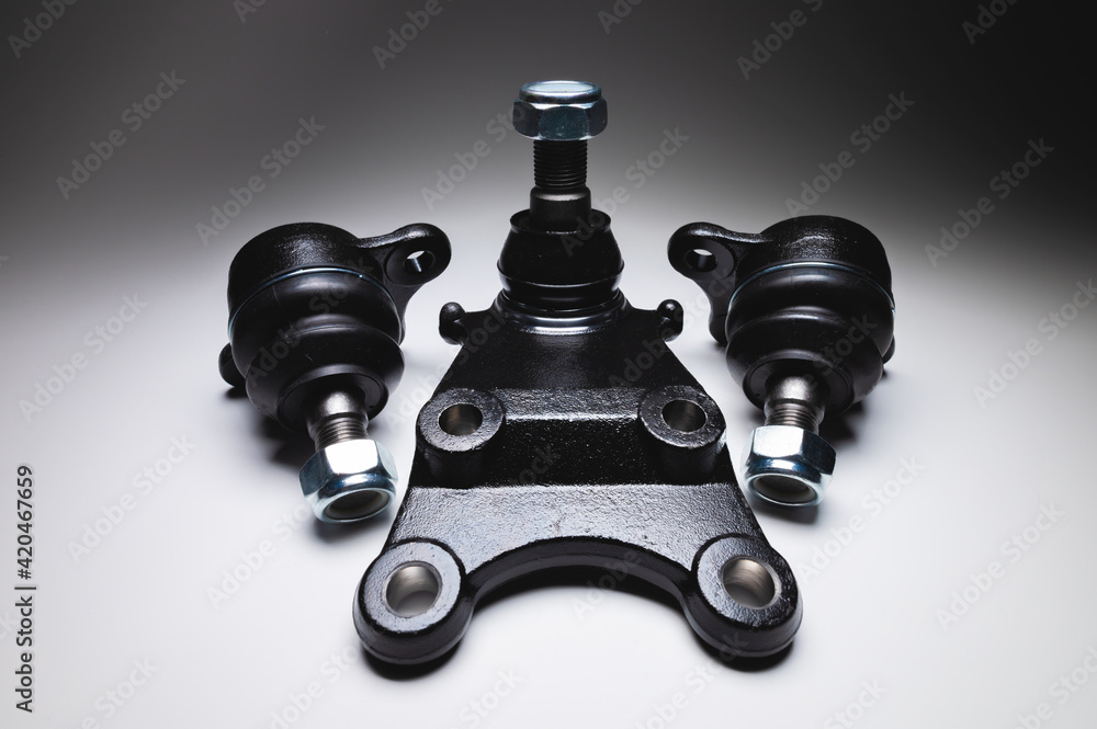 Kit New SUV Front Suspension Ball Joint with Nut on Gray Gradient ...