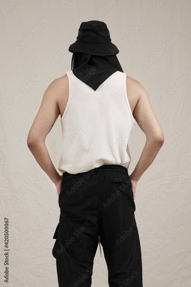 stylish man back Stock Photo | Adobe Stock