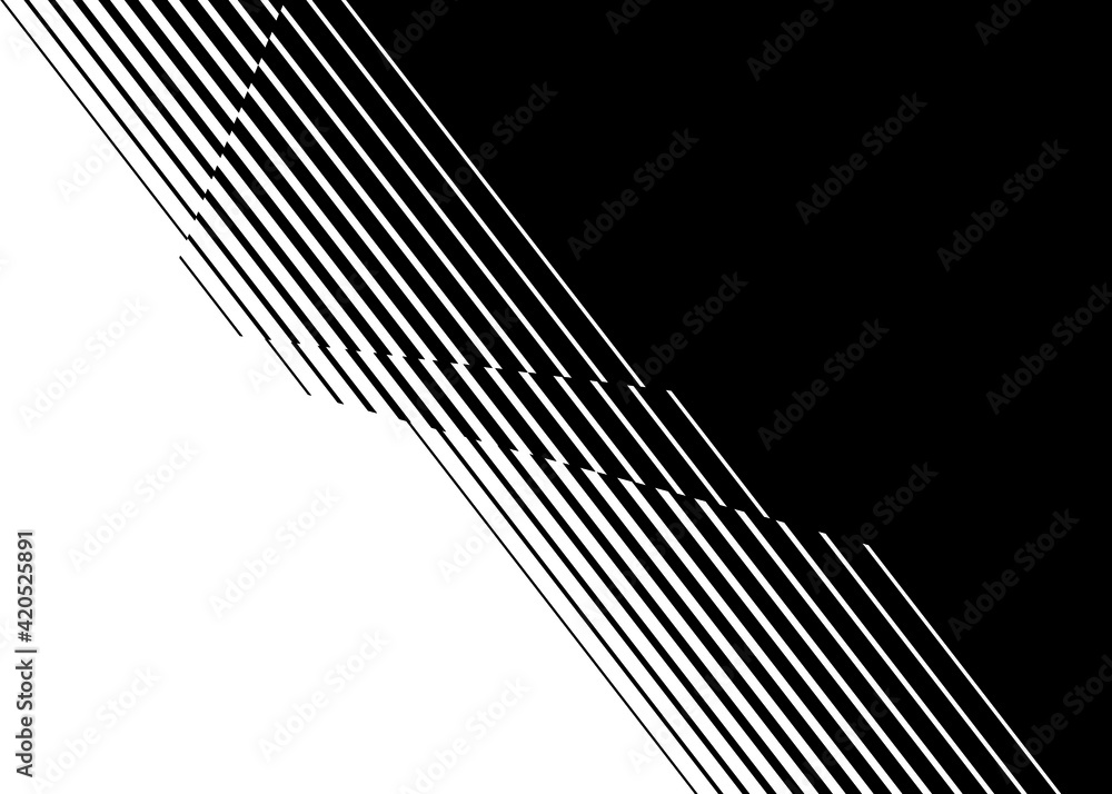 One Straight Black Line