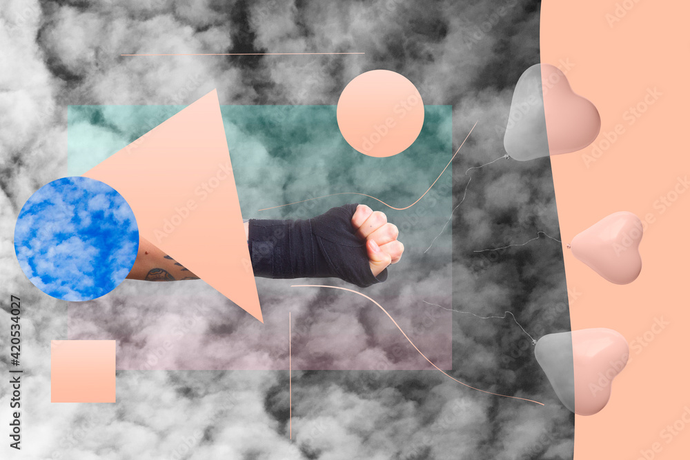 hand boxer dreams Stock Photo | Adobe Stock