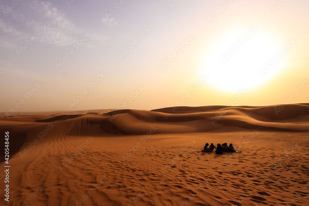 Arabian Sunset Stock Photo | Adobe Stock