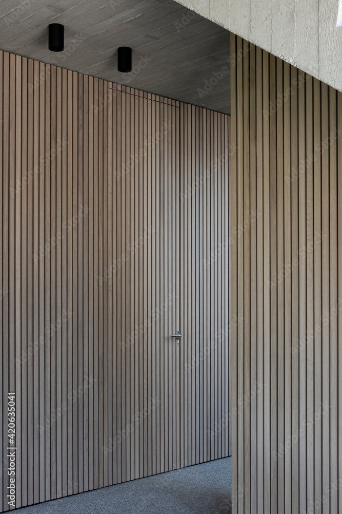 corrugated wall Stock Photo | Adobe Stock