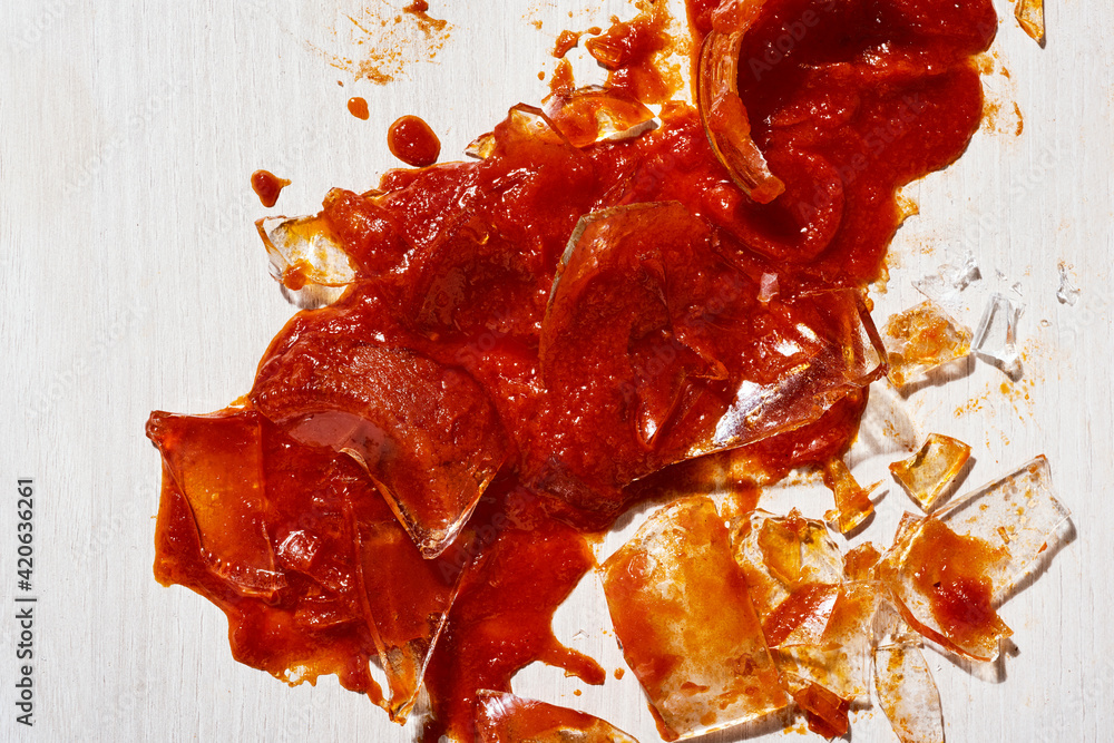 broken jar Stock Photo | Adobe Stock