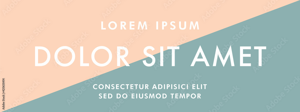 Banner design with modern background vector. Adobe Illustartor Format ...