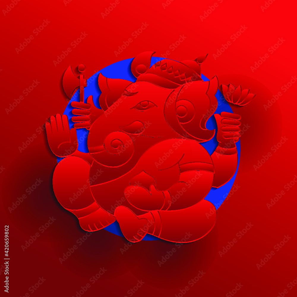 Elephant headed Hindu deity Lord Ganesha Festival also known as ...