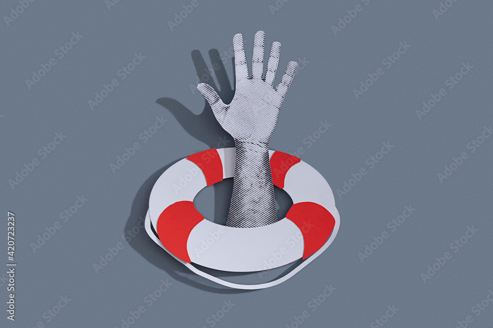 Lifeguard float Stock Photo | Adobe Stock