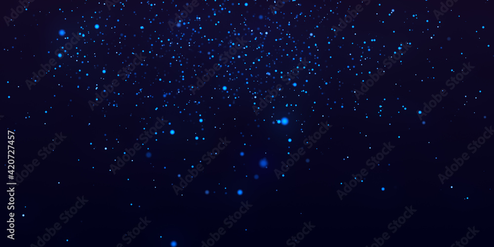 Night shining starry sky, space background with stars, Starry night sky ...