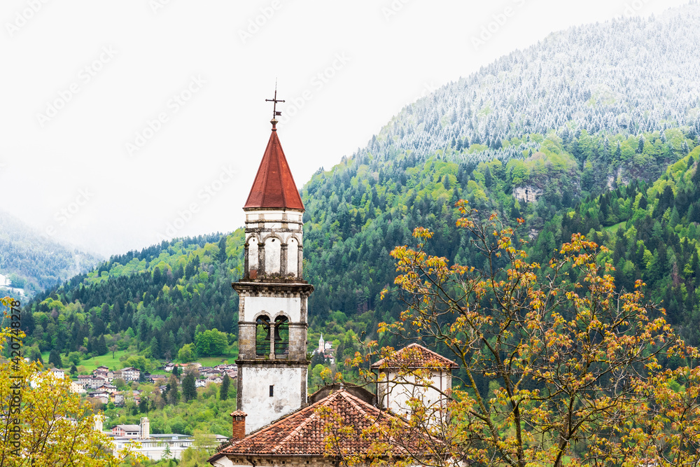 Ancient landscapes of Carnia. Between spring and winter in Sutrio ...
