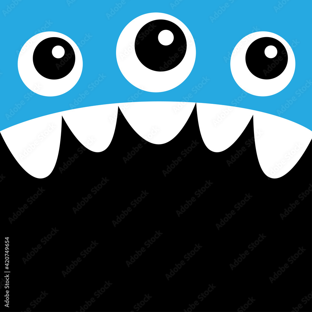 Monster Face Template