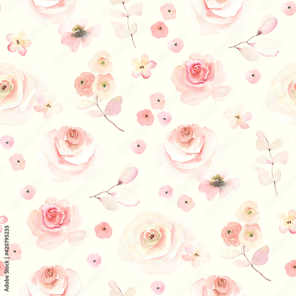 Subtle Floral Background