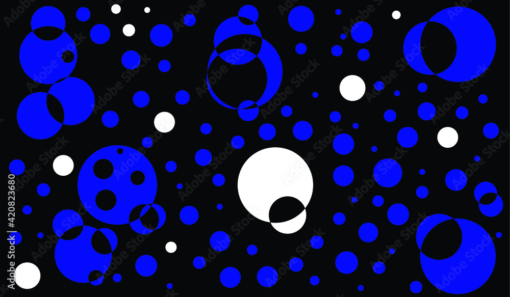 Blue dots design. Professional dynamic design. Futuristic simple design ...