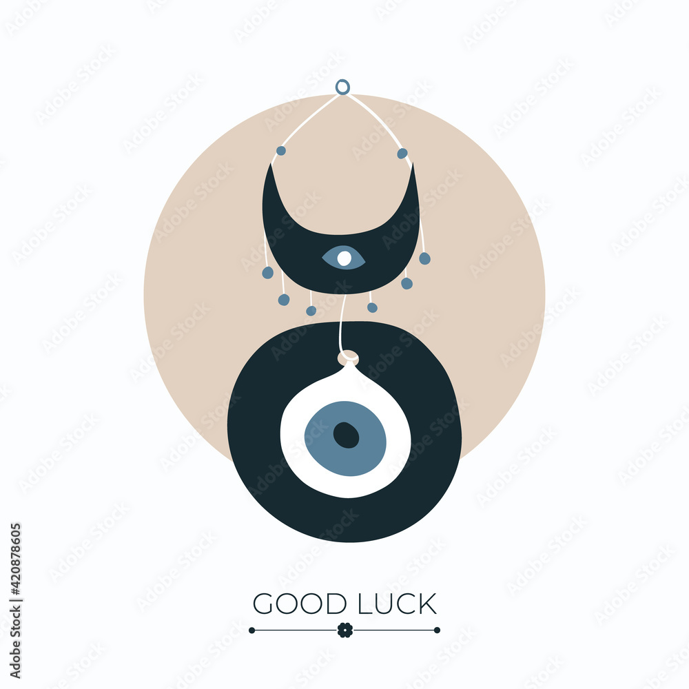 Nazar fortune and success charm, talisman or amulet with good luck ...